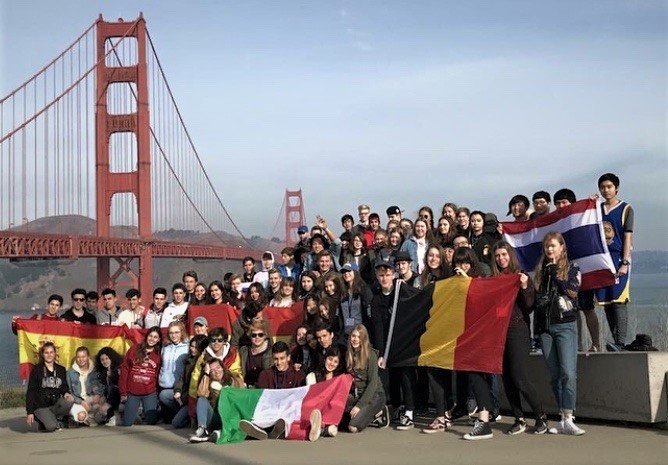 Being with other exchange students from all over the world made this ...